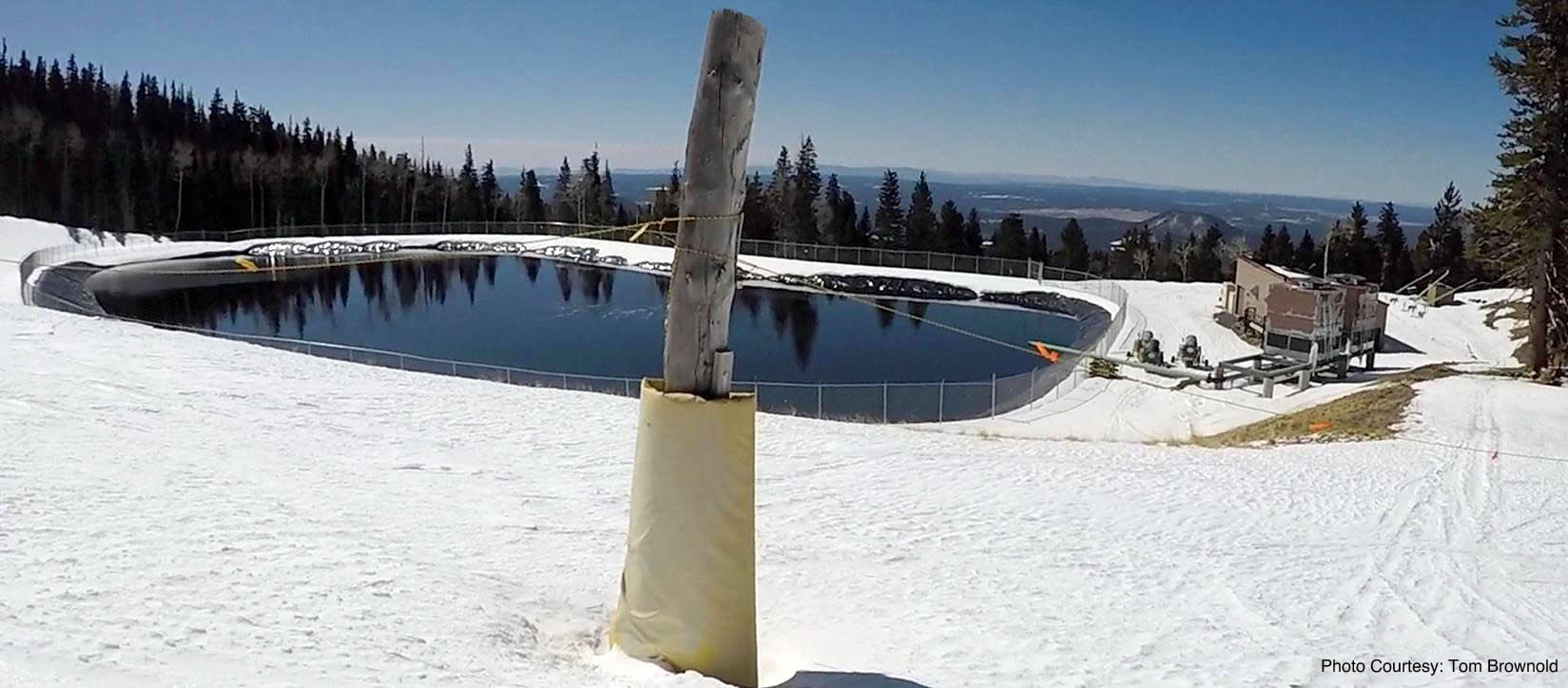 Reclaimed Wastewater Holding Pond – Heal the Peaks